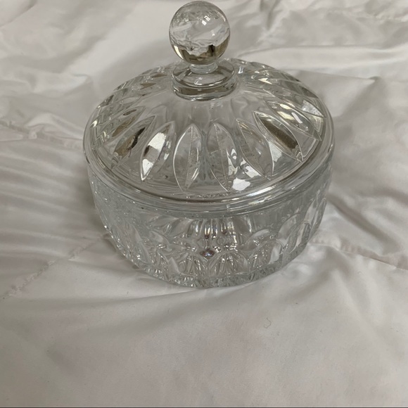 Antique | Accents | Vintage Glass Storage Container | Poshmark
